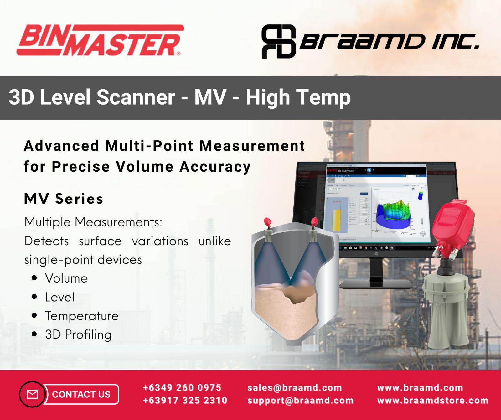 Take control of your inventory with the BinMaster 3D Level Scanner MV ...
